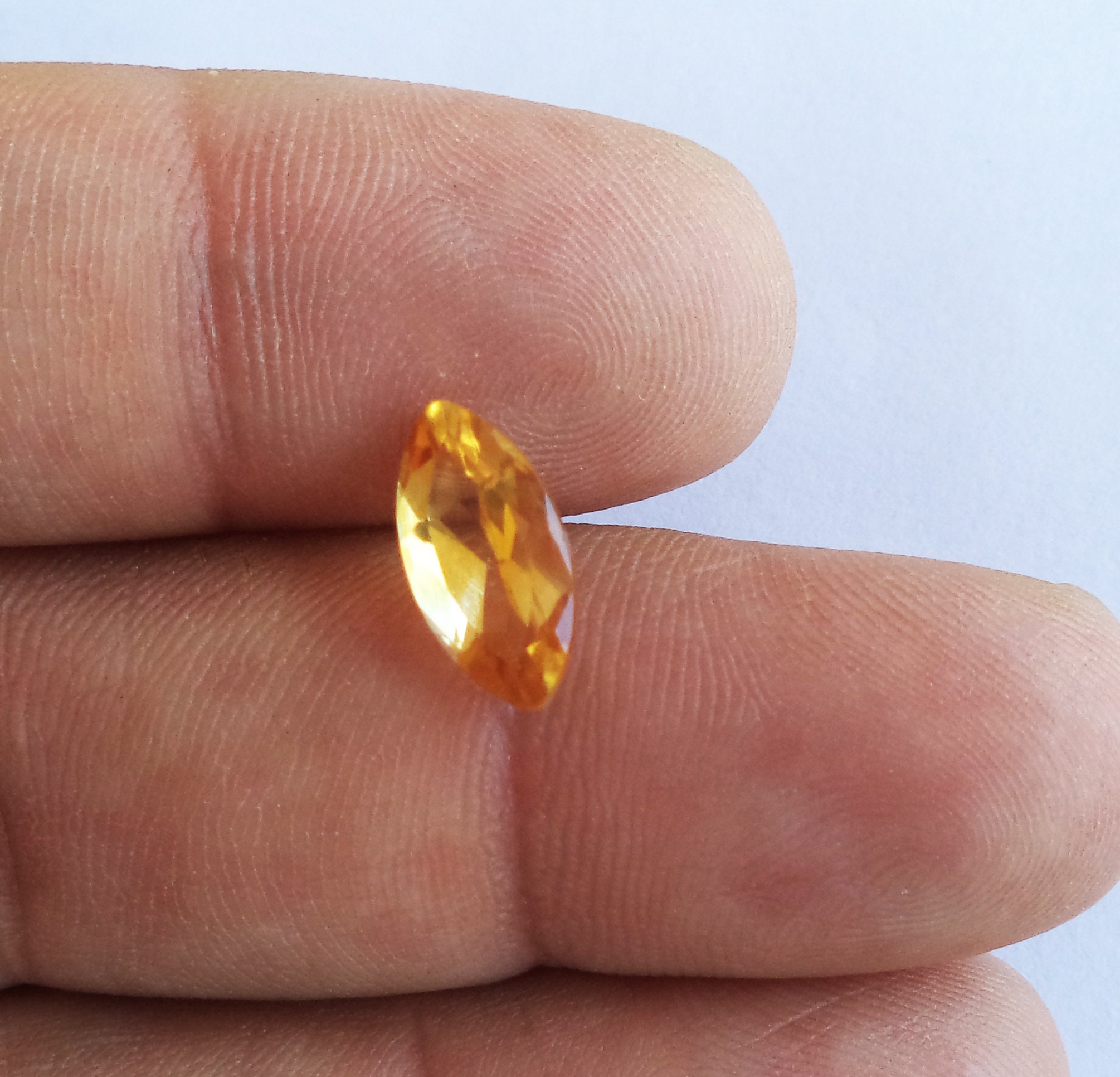Natural Citrine Marquise Gemstone Yellow Citrine Marquise | Etsy
