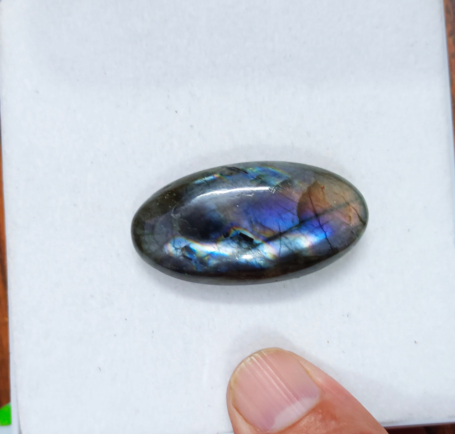 Purple Labradorite Natural Multi Flashy Labradorite Cabochon - Etsy