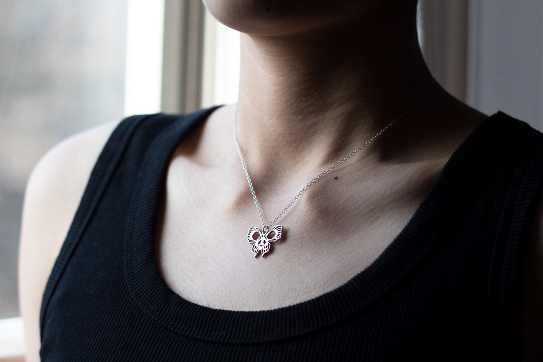 Silver Jinx Butterfly Arcane League of Legends Necklace - Etsy