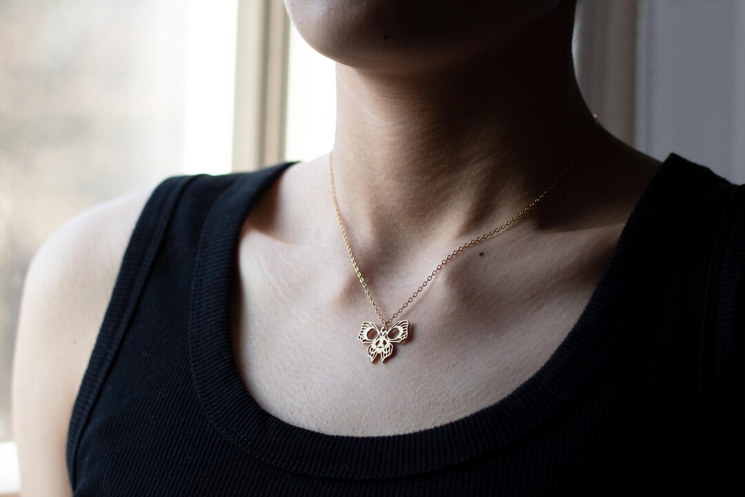 Brass Jinx Butterfly Arcane League of Legends Necklace - Etsy