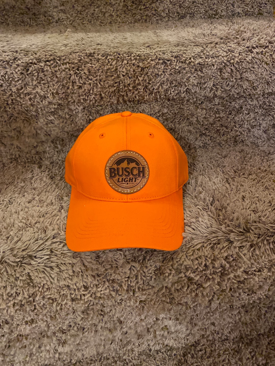 Busch Light Hunter Orange Trucker Hat - Etsy