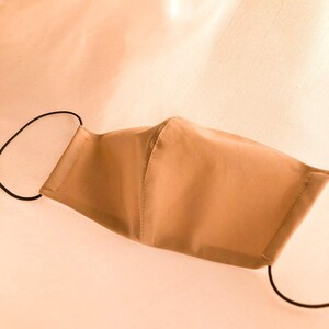 Beige Brown Face Mask Adults for Men Women Reusable Washable | Etsy