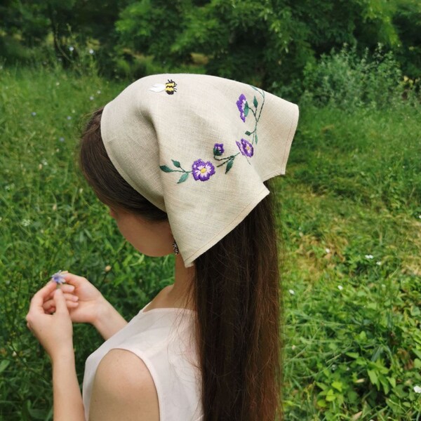 Custom Head Scarf - Etsy