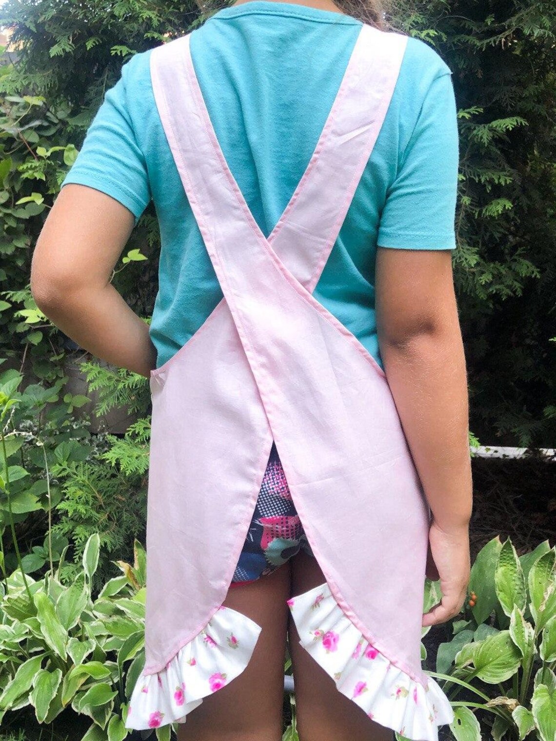 Japanese Apron Patterns Kids Cross Back Apron Sewing Pattern - Etsy