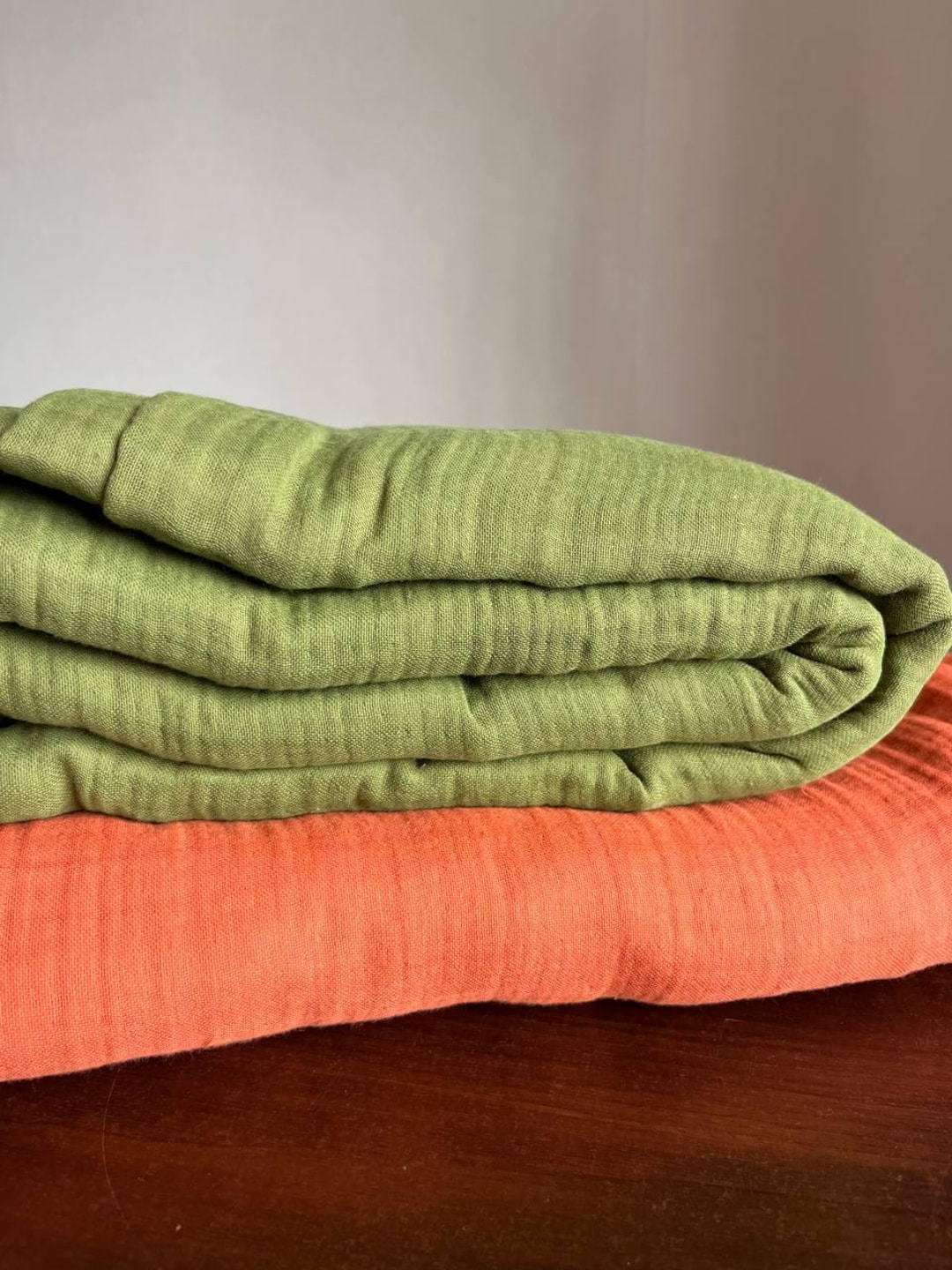 Muslin FLAT Top SHEET, Gauze Cotton Bed Sheet, Custom Size Muslin ...