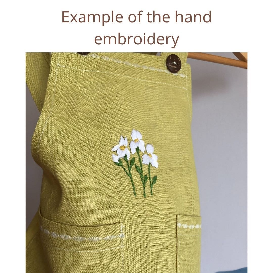 Kids Linen Cross Back Apron With Pockets for Boys and Girls - Etsy UK