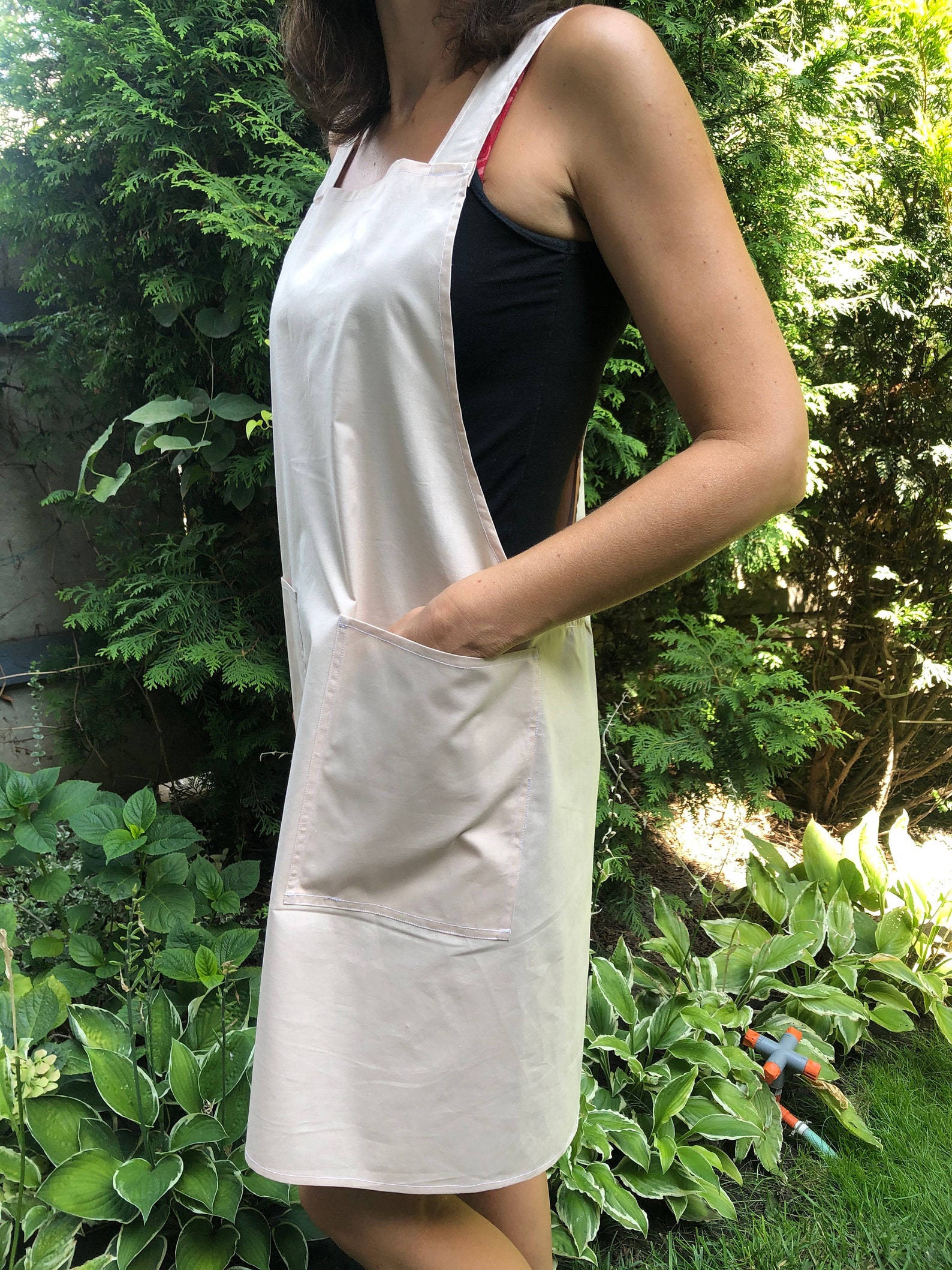 Japanese Apron Sewing Pattern XS-4XL Plus Size Cross Back | Etsy