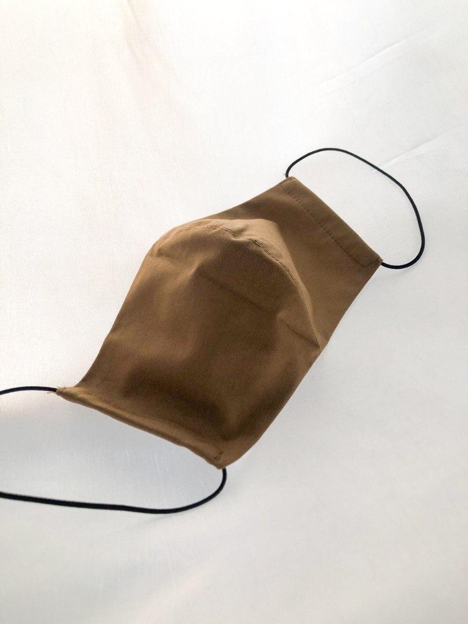 Beige Brown Face Mask Adults for Men Women Reusable Washable | Etsy