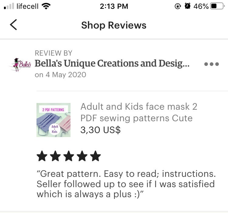 Kids Face Mask PDF Sewing Pattern Natural Cotton Fabric Face - Etsy
