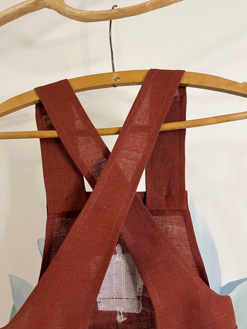 Custom Kids Linen Apron for Girls and Boys Personalised - Etsy