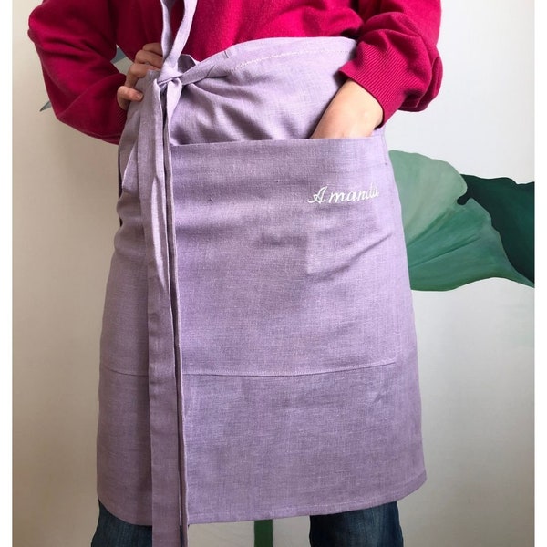 Lavender Apron - Etsy