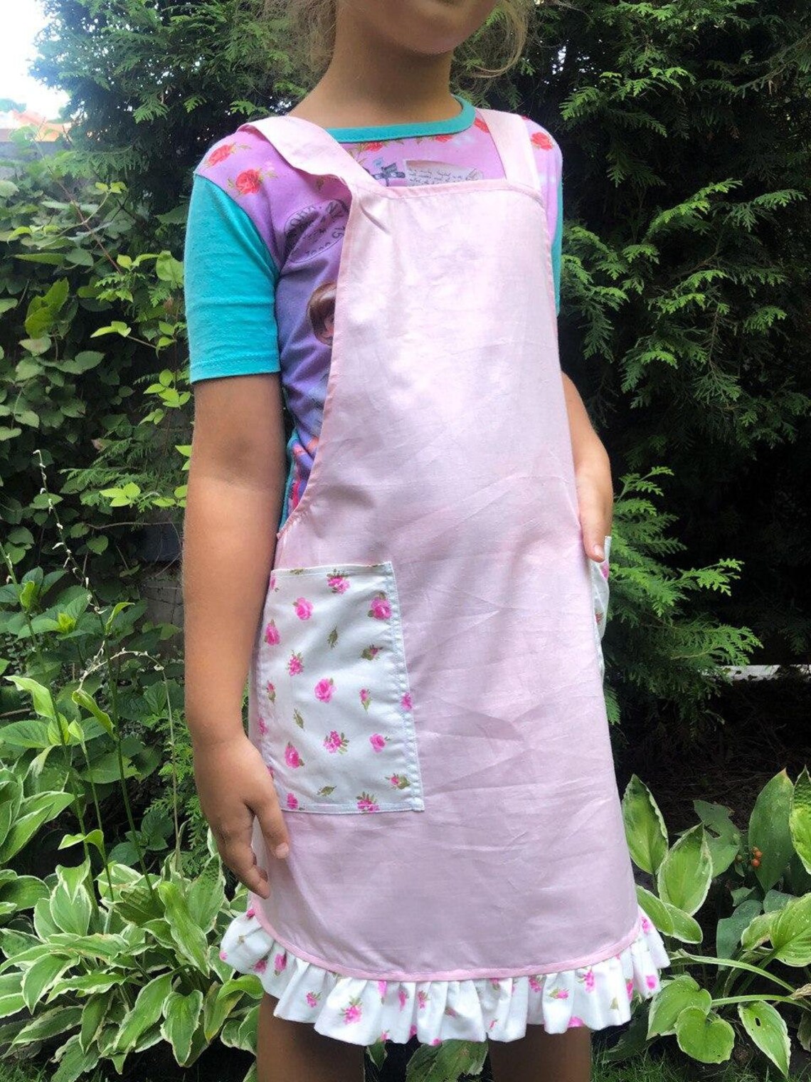 Japanese Apron Patterns Kids Cross Back Apron Sewing Pattern - Etsy