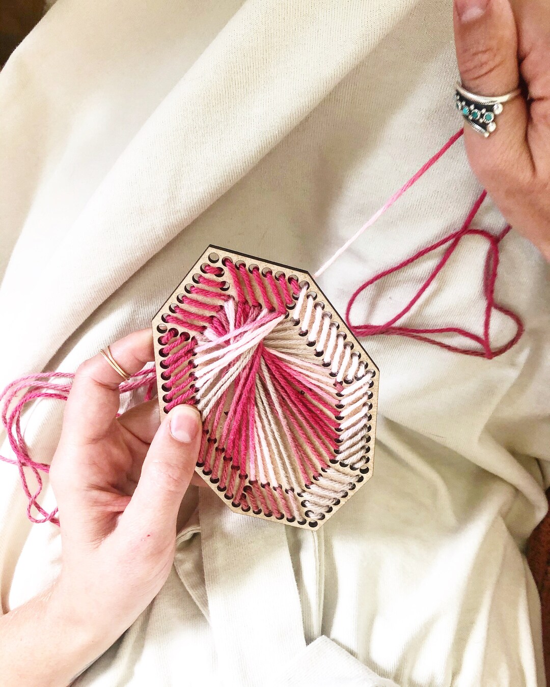 Ruby - Mindfulness String Art DIY Craft Project - Etsy