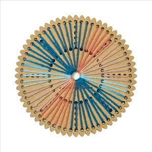 Color Wheel - Mindfulness String Art DIY Craft Project - Etsy