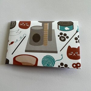 I Love My Cat Gift Card Holder, Cat Lover Gift Card Wrapping, Birthday ...