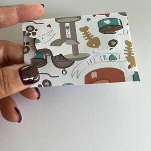 I Love My Cat Gift Card Holder, Cat Lover Gift Card Wrapping, Birthday ...