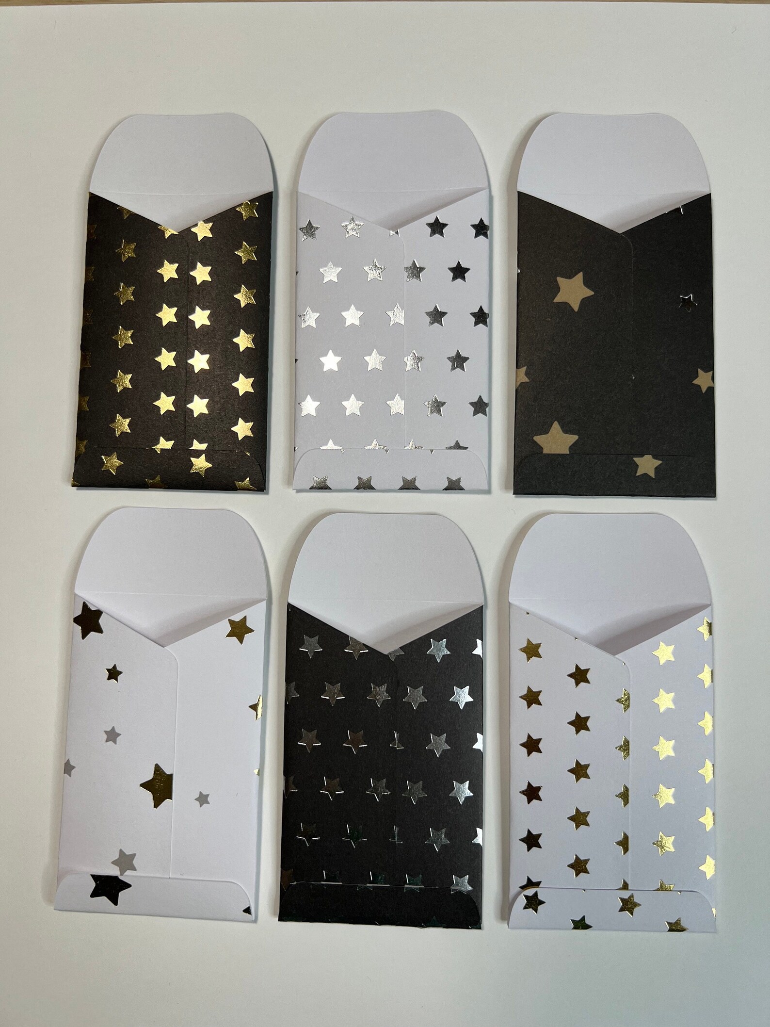 Set of 6 Gift Card Mini Envelopes, Multi-purpose Gift Card Holders - Etsy