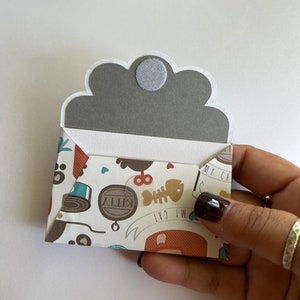 I Love My Cat Gift Card Holder, Cat Lover Gift Card Wrapping, Birthday ...