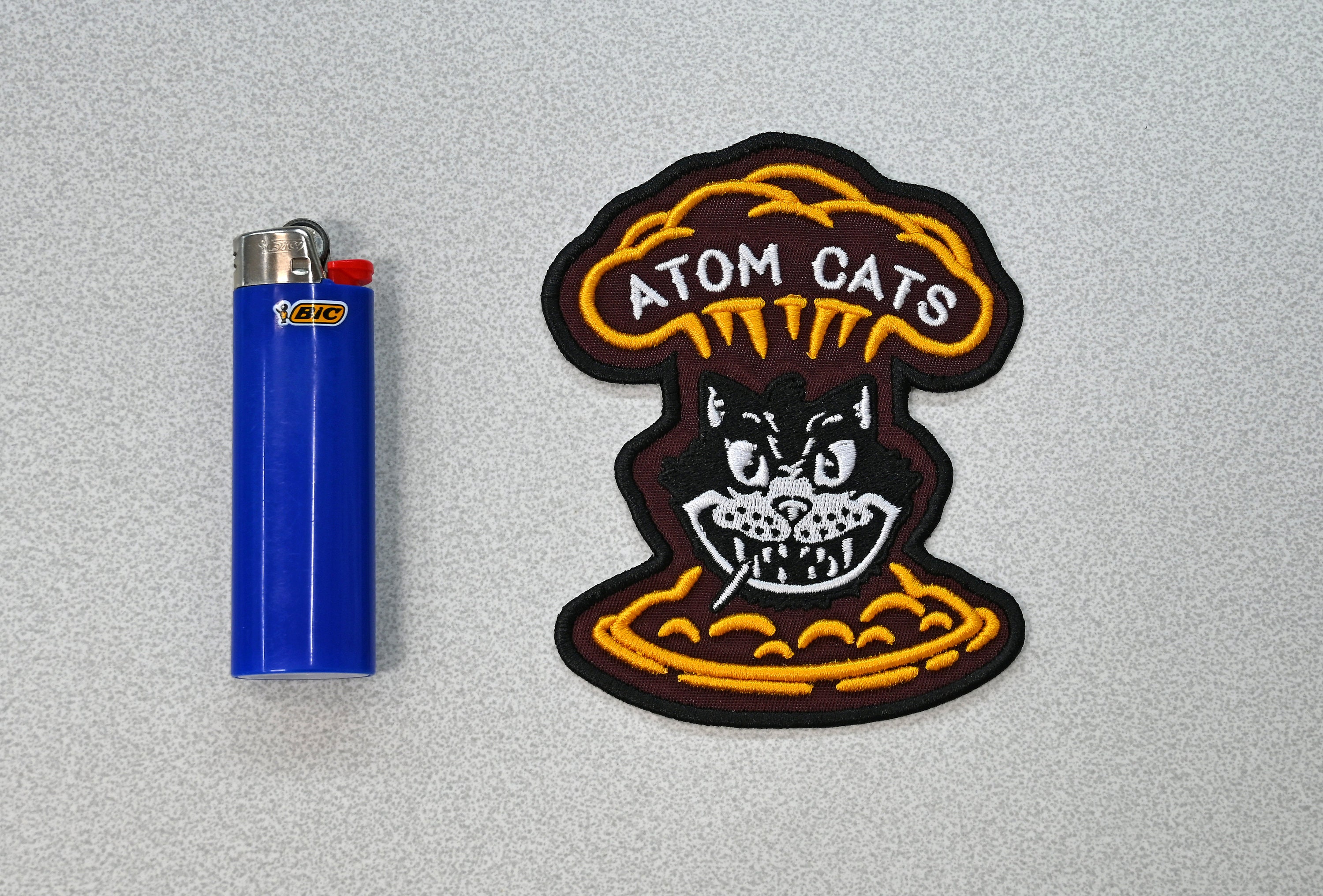 Atom Cats 3D Embroidered Patch - Etsy