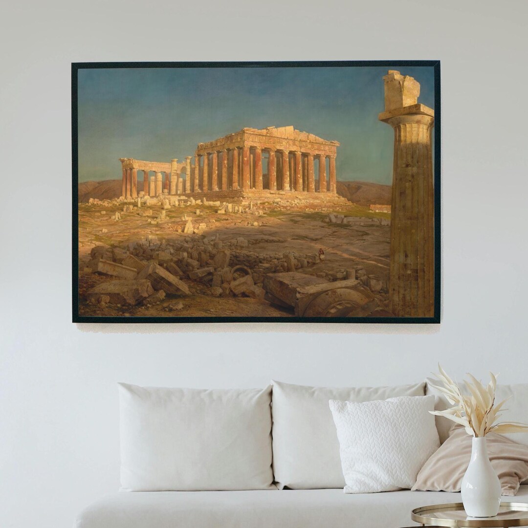 Parthenon Wall Art, Greek Architecture Print, Ancient Greece Decor ...