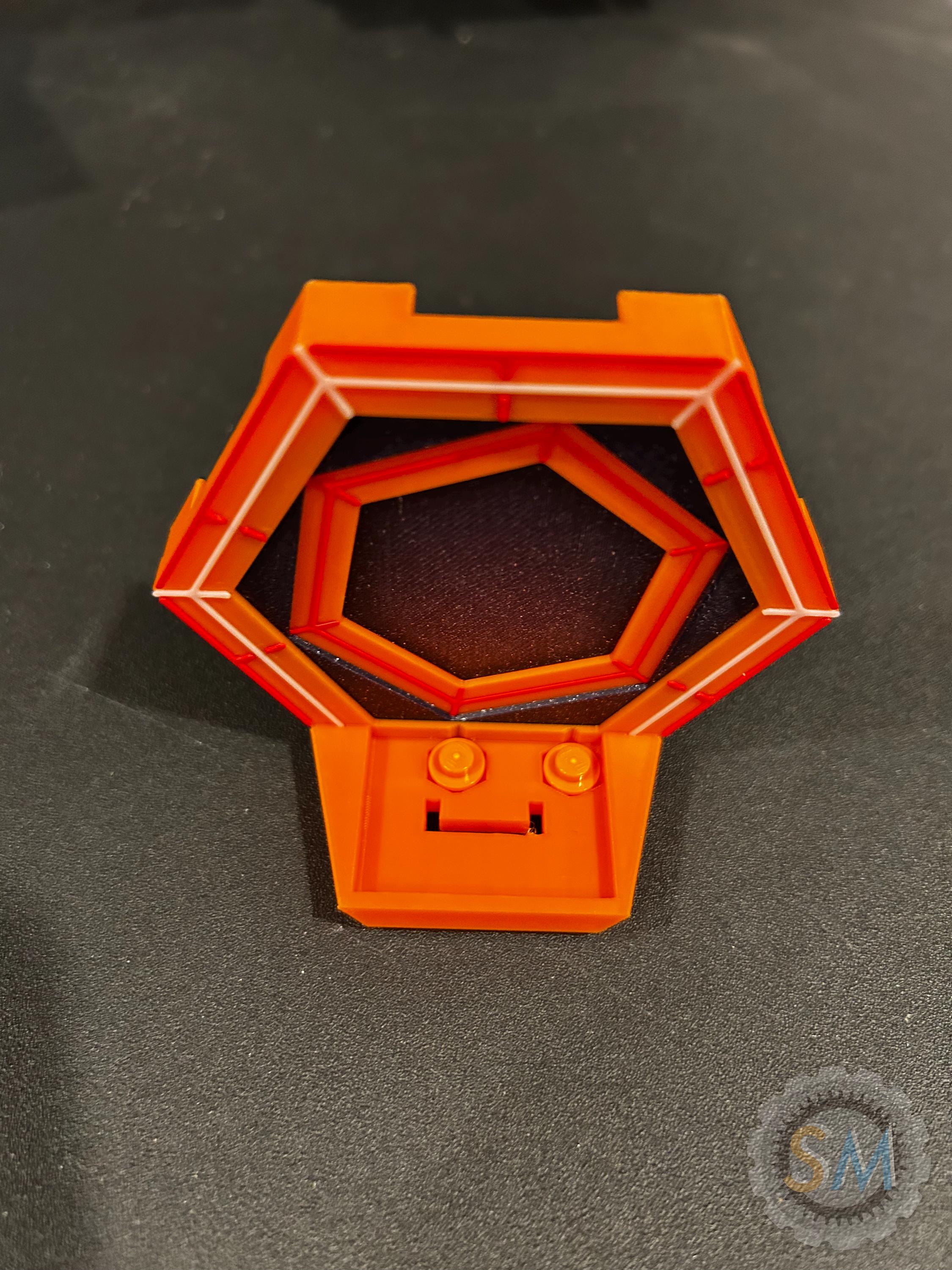 Superhero Multiverse Minifigure Display – Modular Hexagon Wall Mount ...
