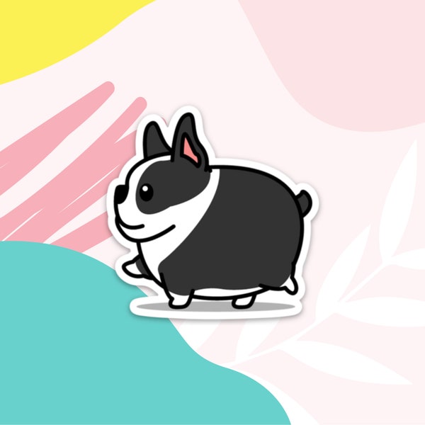 Boston Terrier Decal - Etsy