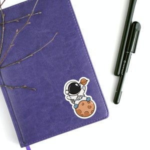 Astronaut Sticker Space Sticker Galaxy Sticker Planet Sticker Cute ...