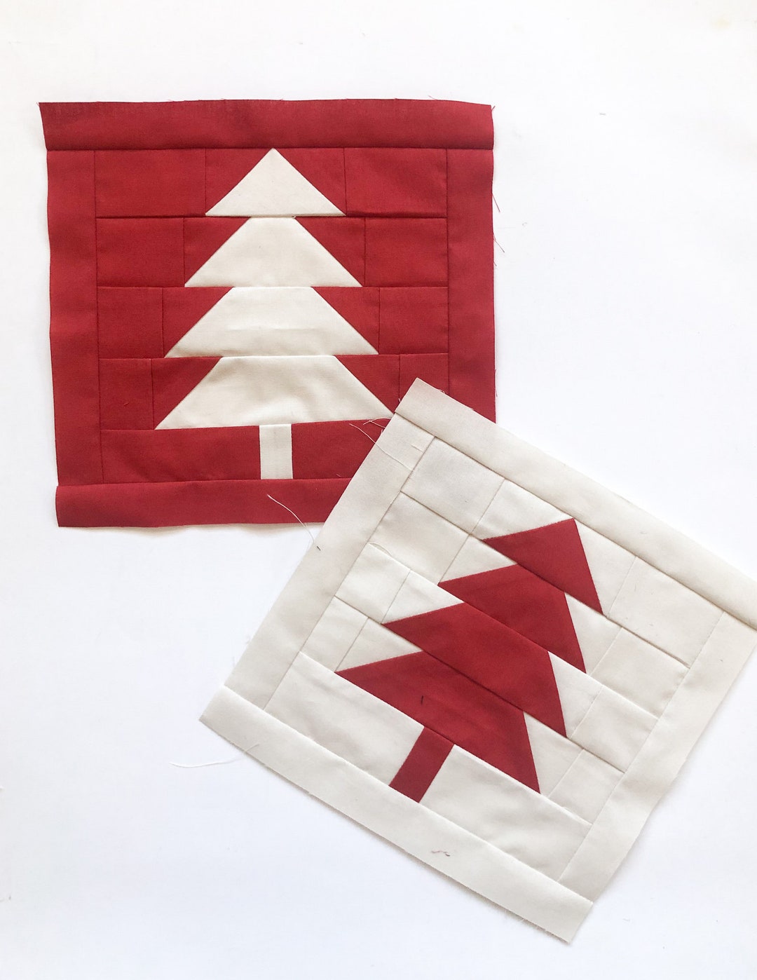 Christmas Tree Quilt Block - Downloadable Quilt Block Pattern PDF ...