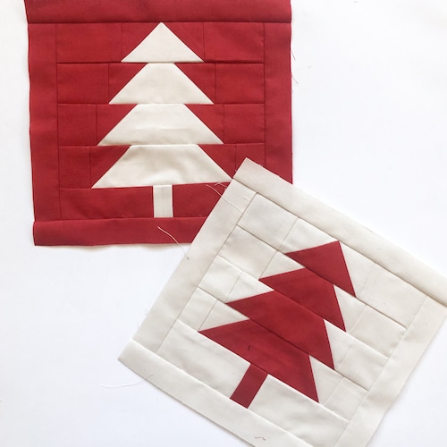 Christmas Tree Quilt Block Pattern Download - Etsy