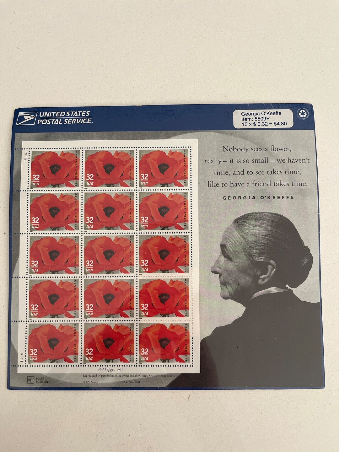 Georgia O’keeffe Vintage Stamps - Etsy