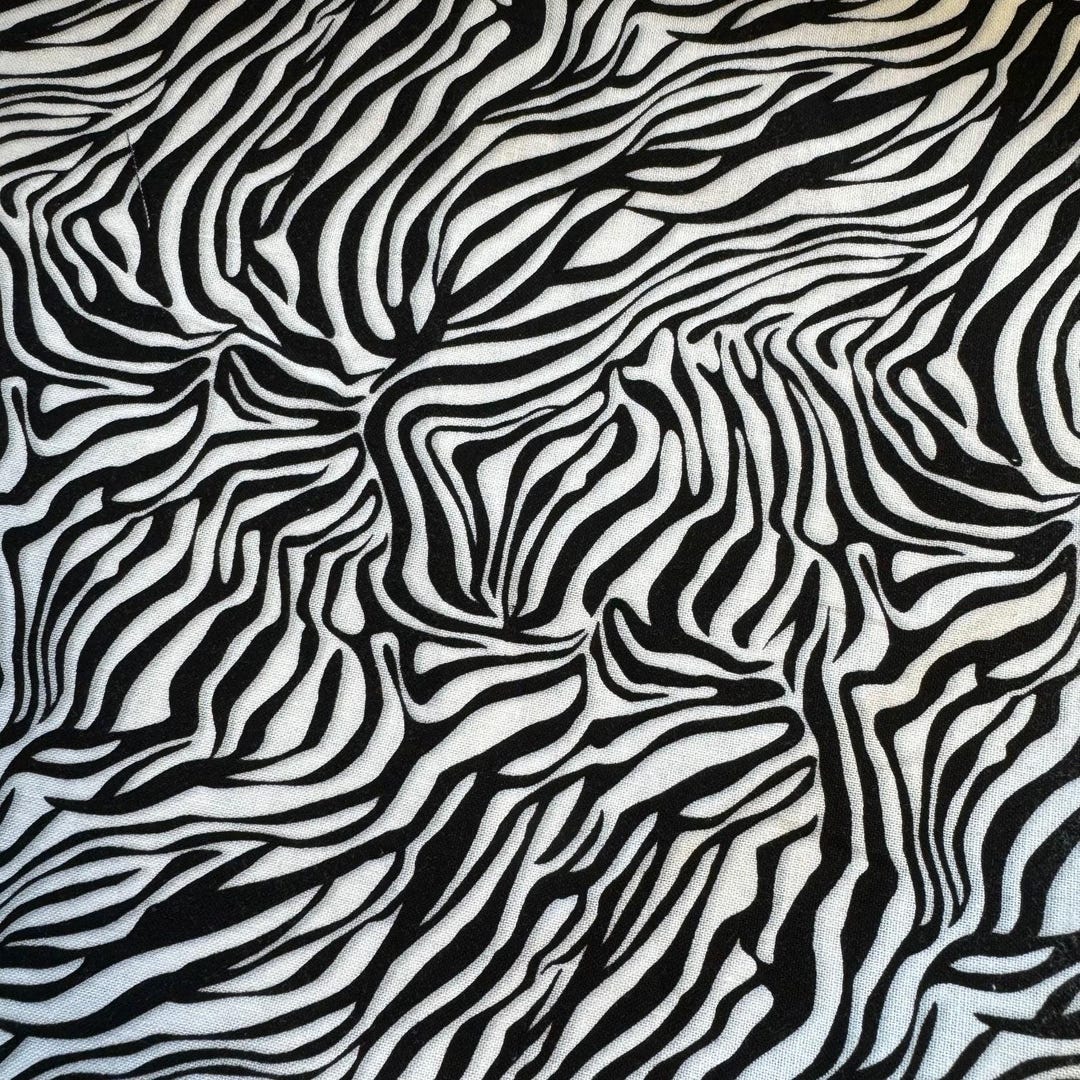 Zebra Fabric - Etsy