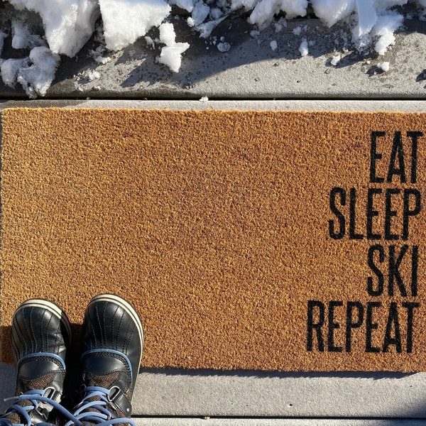 Ski Doormat - Etsy