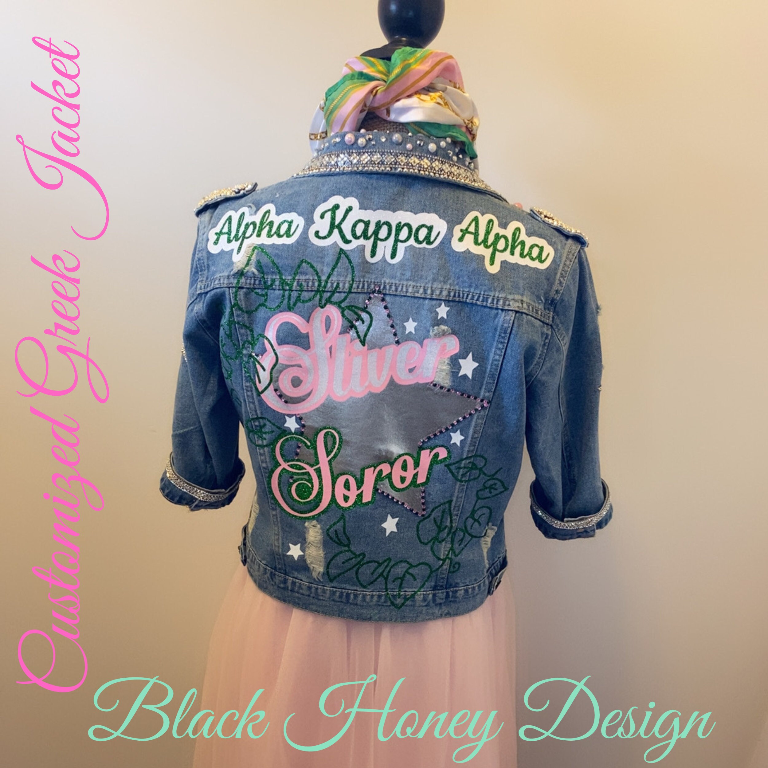 Customized Greek Jacket for Any Organization - Etsy
