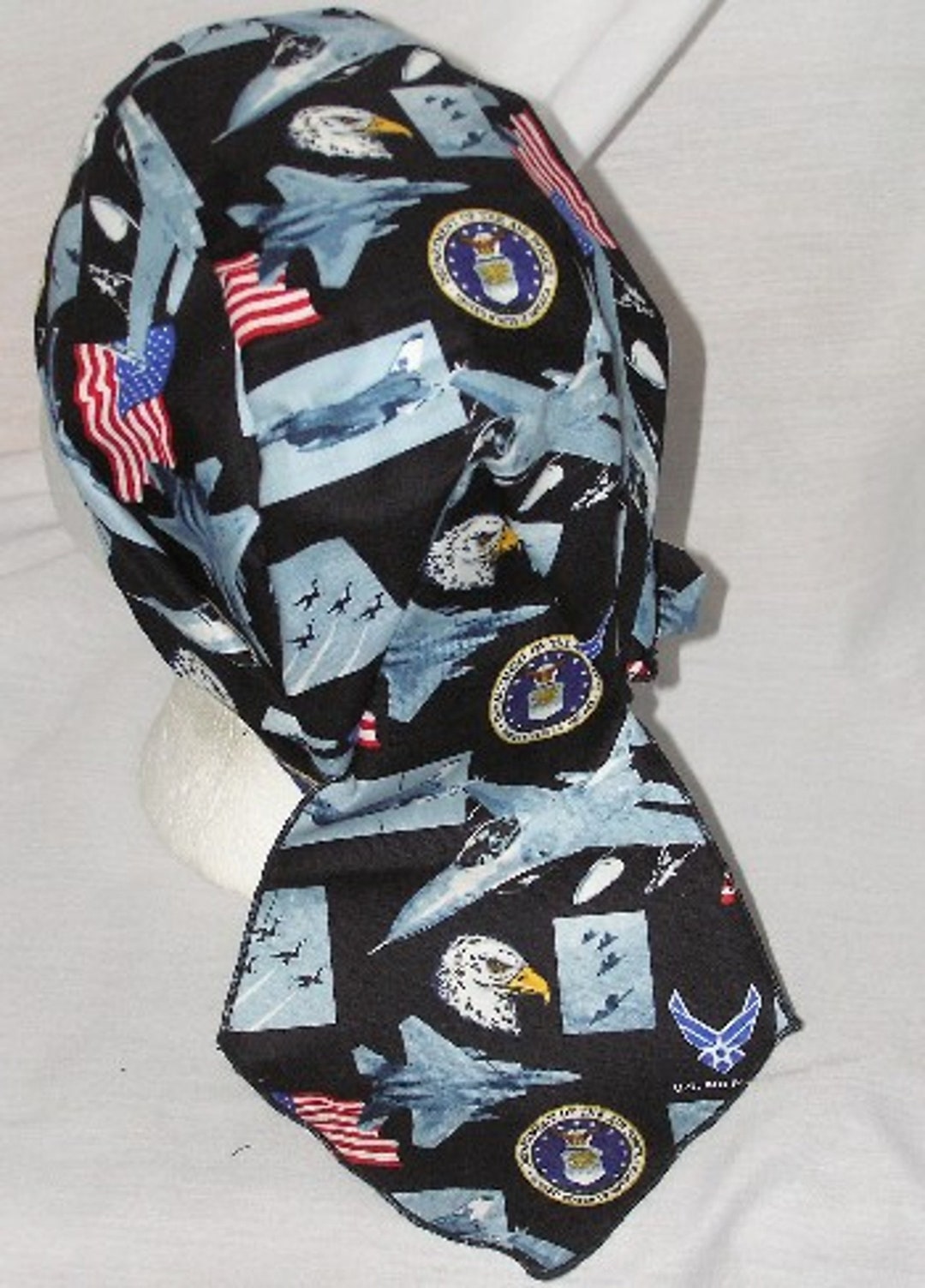 US Air Force Eagles & Planes Du-rag - Etsy