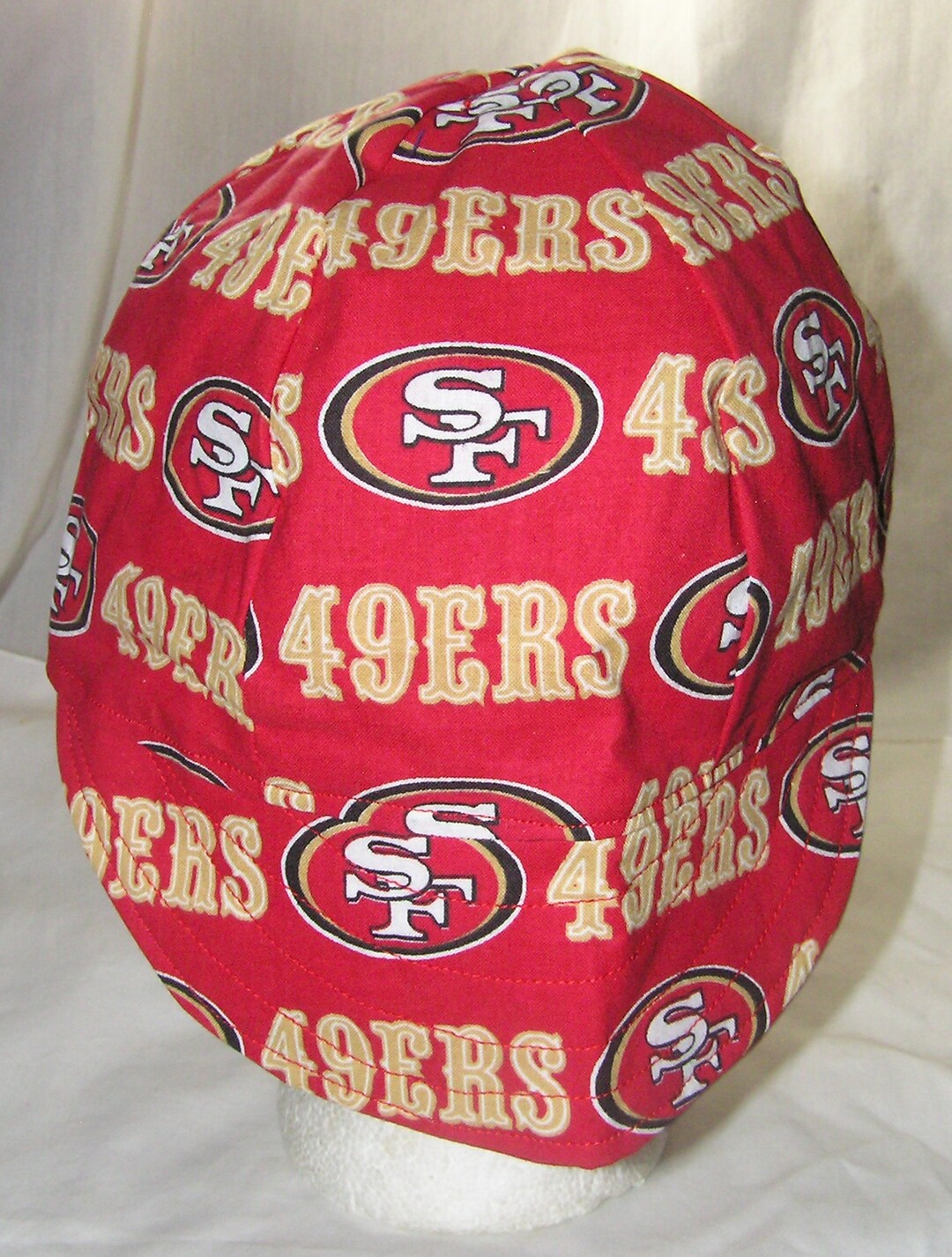San Francisco 49ers Red Welder Cap - Etsy