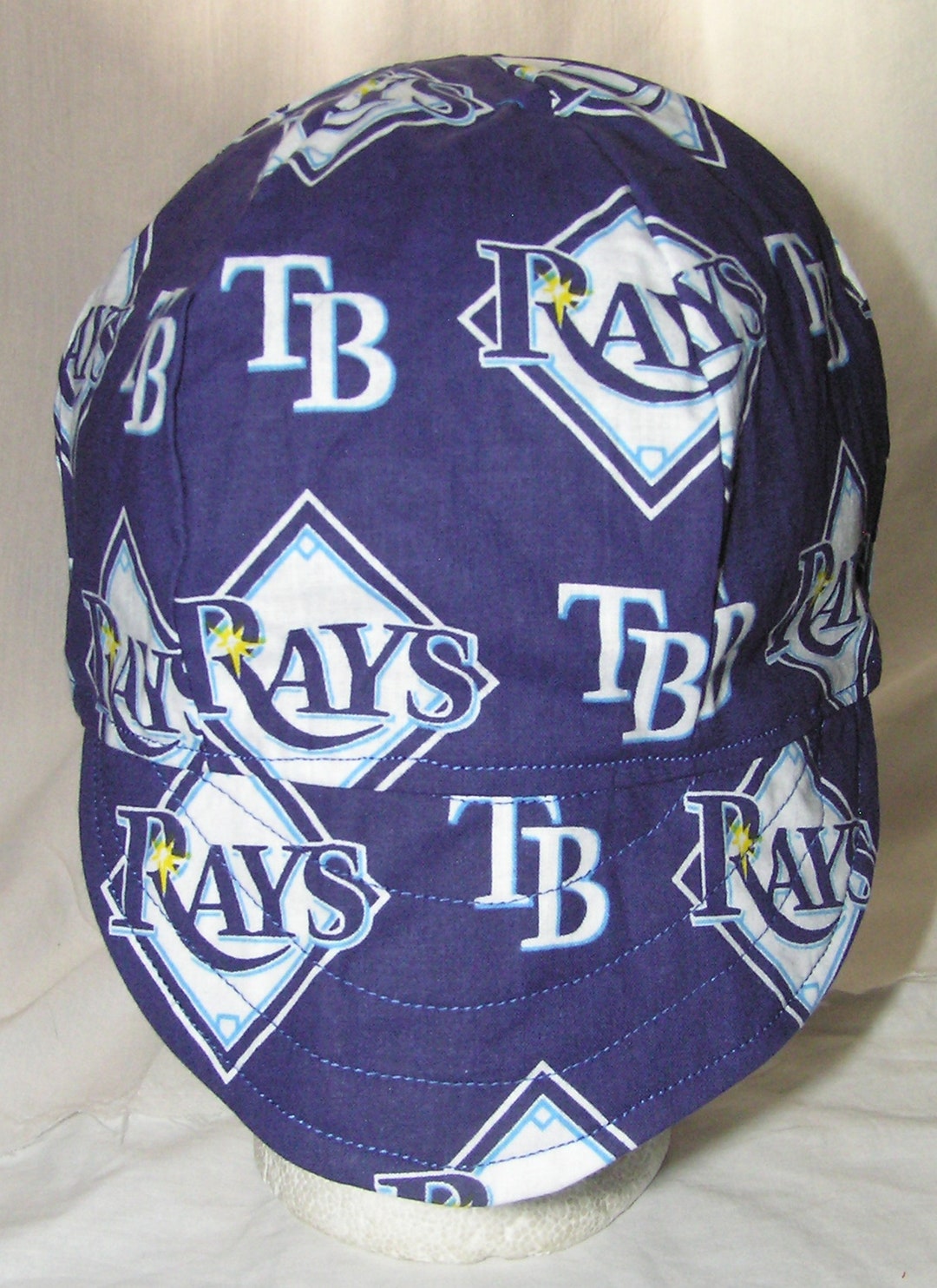 Tampa Bay Rays Blue Welder Cap - Etsy