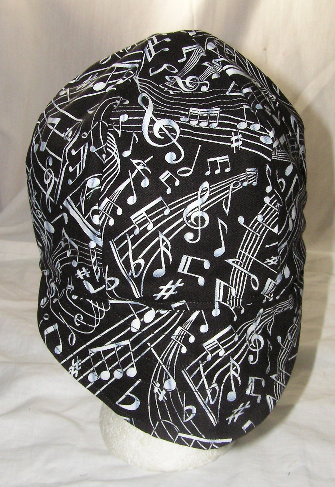 Black & White Musical Notes Welder Cap - Etsy