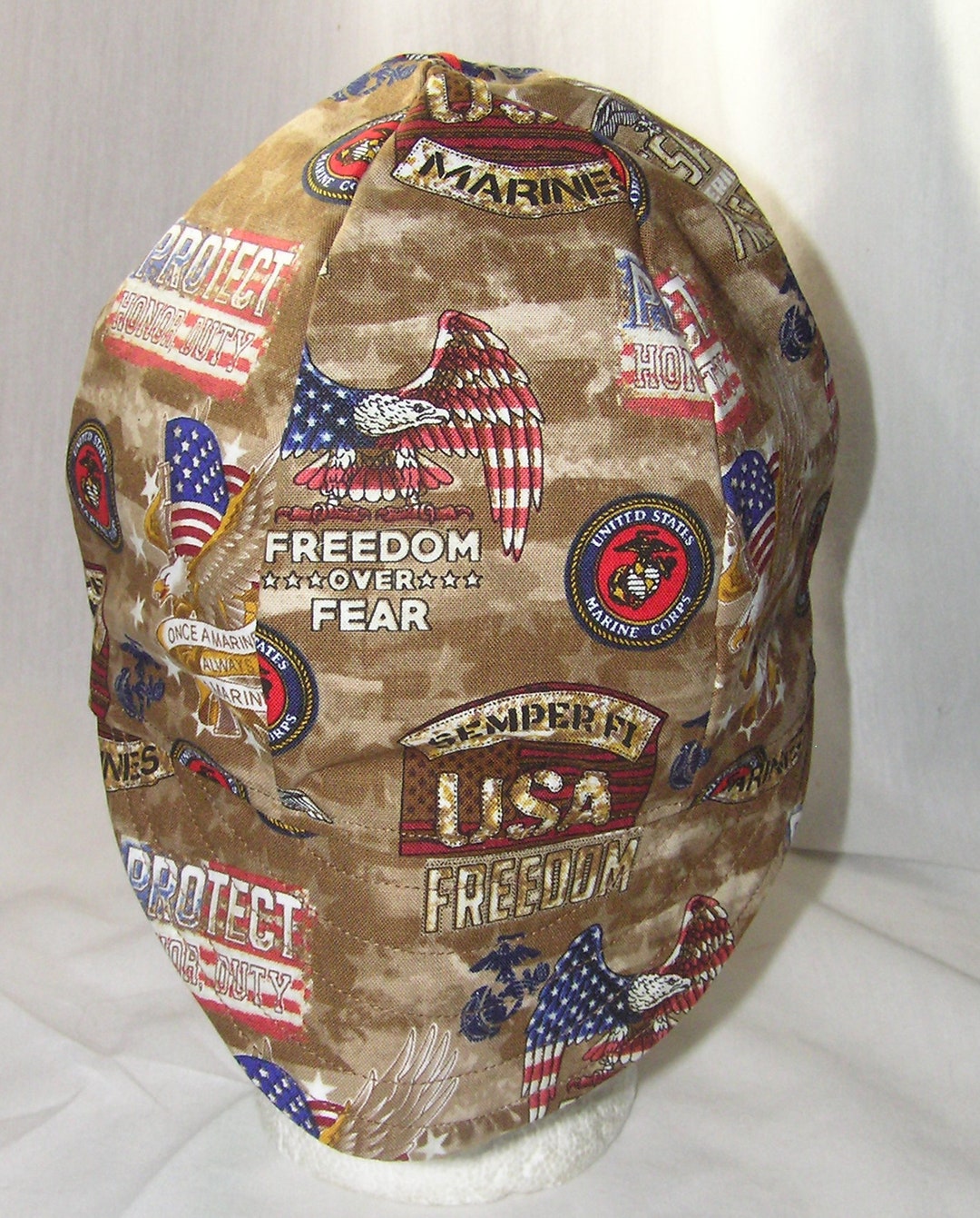 US Marine Respect Freedom Welder Cap - Etsy