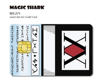 Anime Credit Card Sticker - Etsy