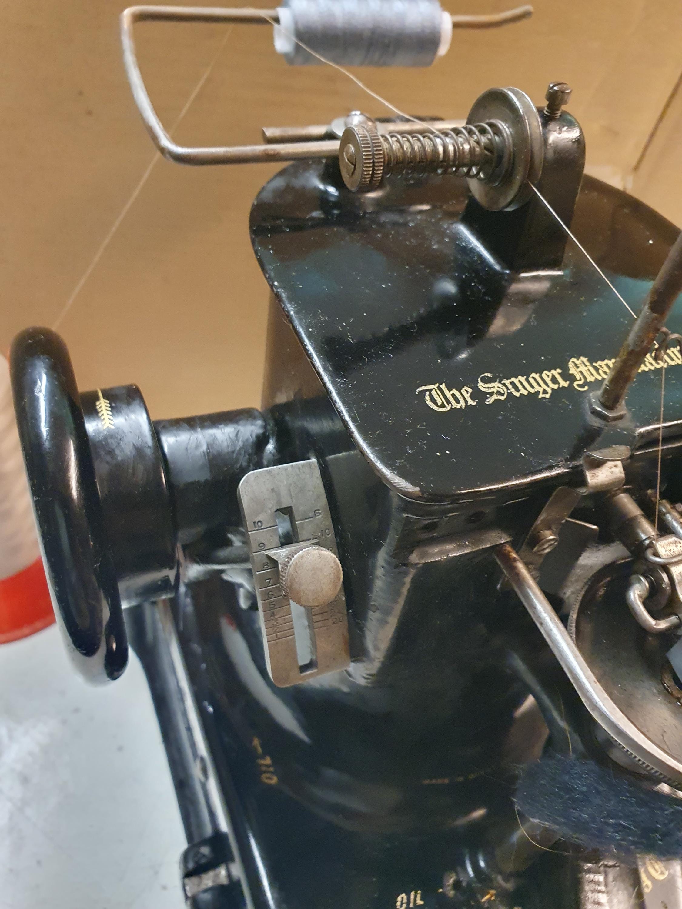 1951 Vintage Fur Sewing Machine Furrier Machine Singer 46K49 - Etsy