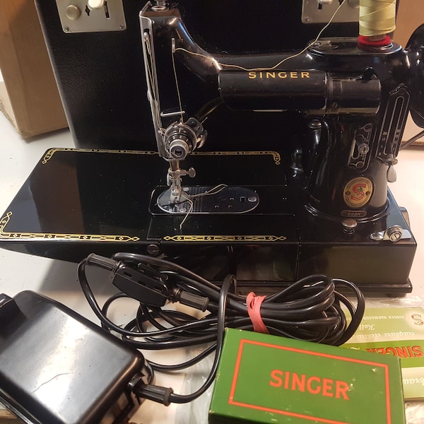 Singer Featherweight Sewing Machine - Etsy