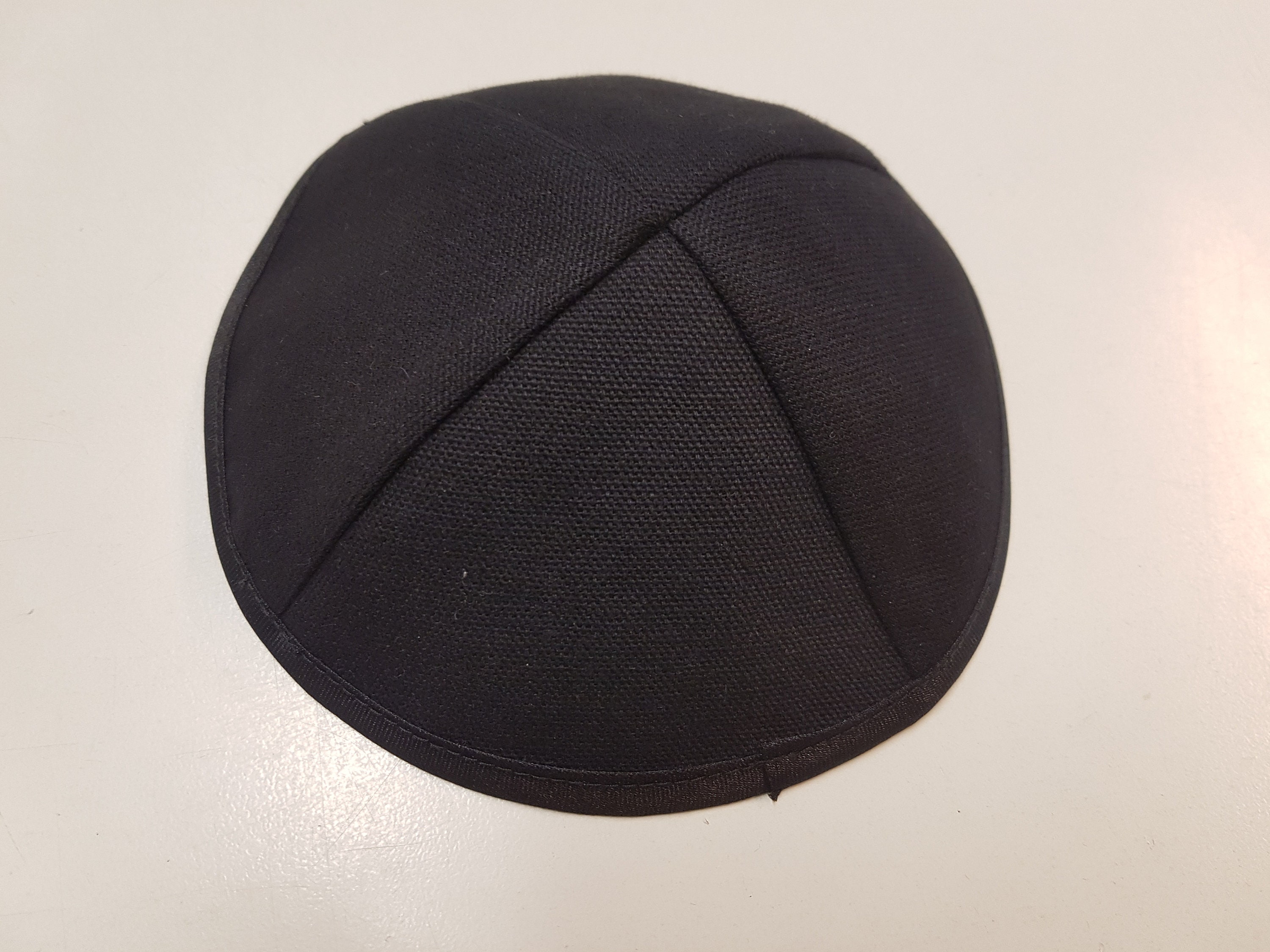 1x Kippa, Jarmulke, Kippah, Kipa Black Cotton 16-17 Cm - Etsy UK