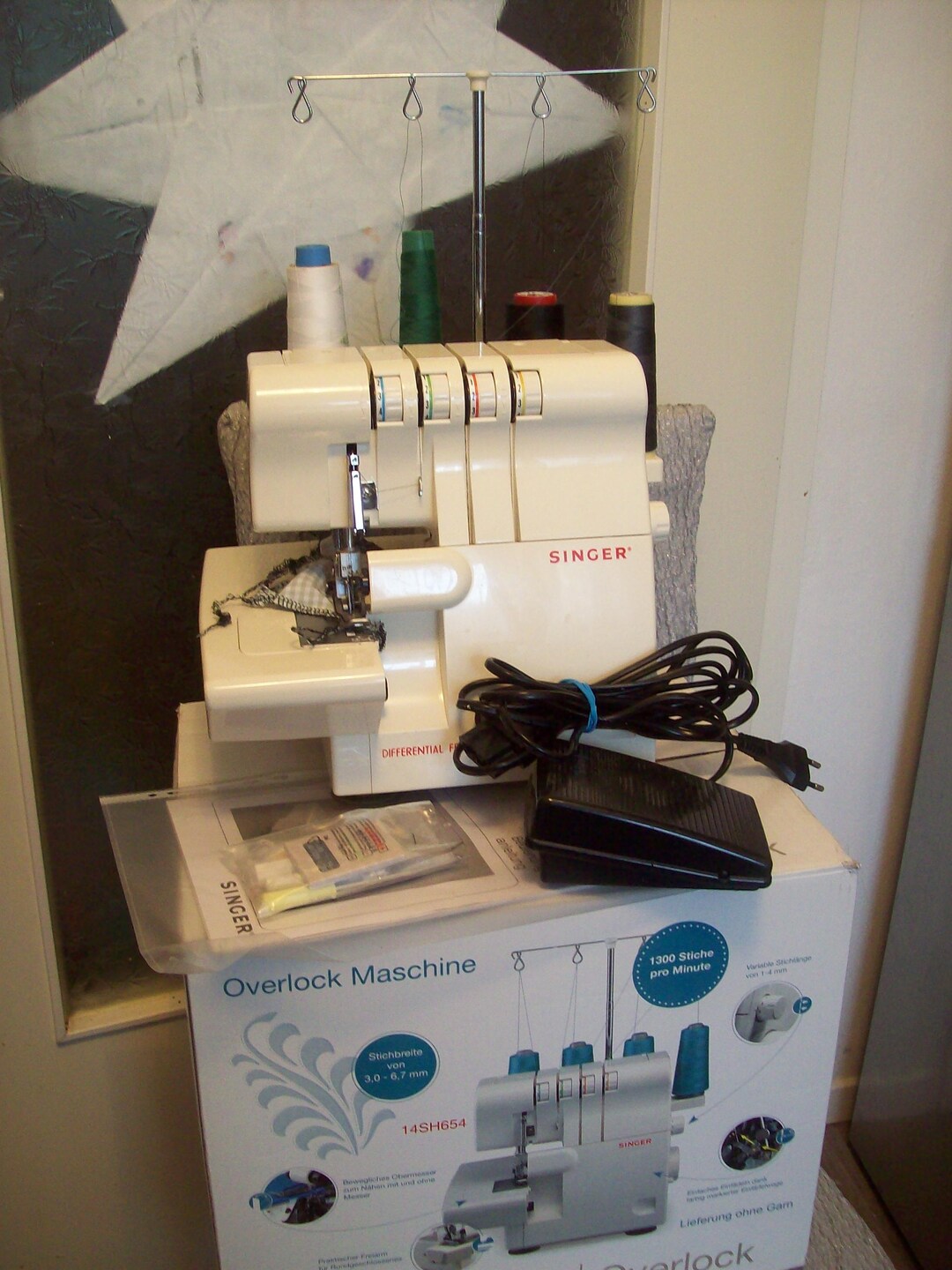 Overlock Singer 14SH654 Sewing Machine 3/4 Thread, Differential - Etsy