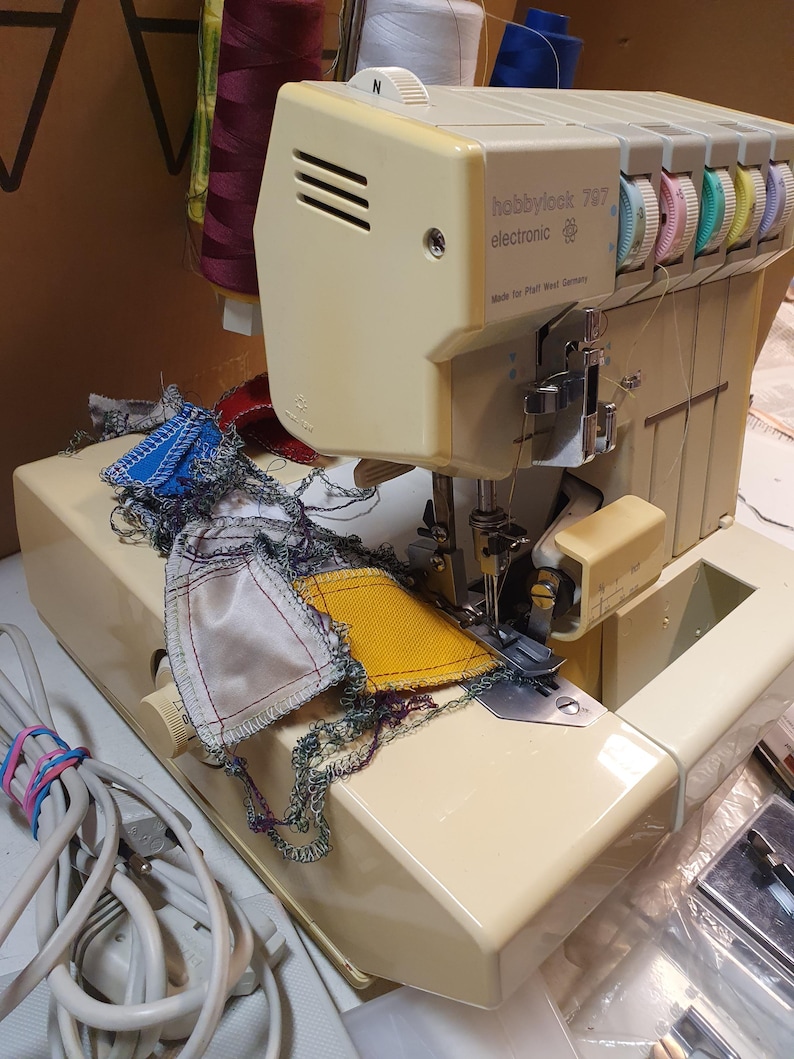 Sewing Machine PFAFF Hobbylock 797 Overlock 3/4/5-thread, Safety ...
