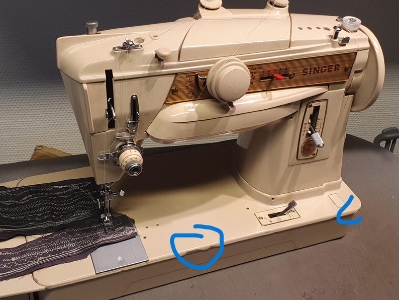 Vintage Singer 411G Sewing Machine - Etsy