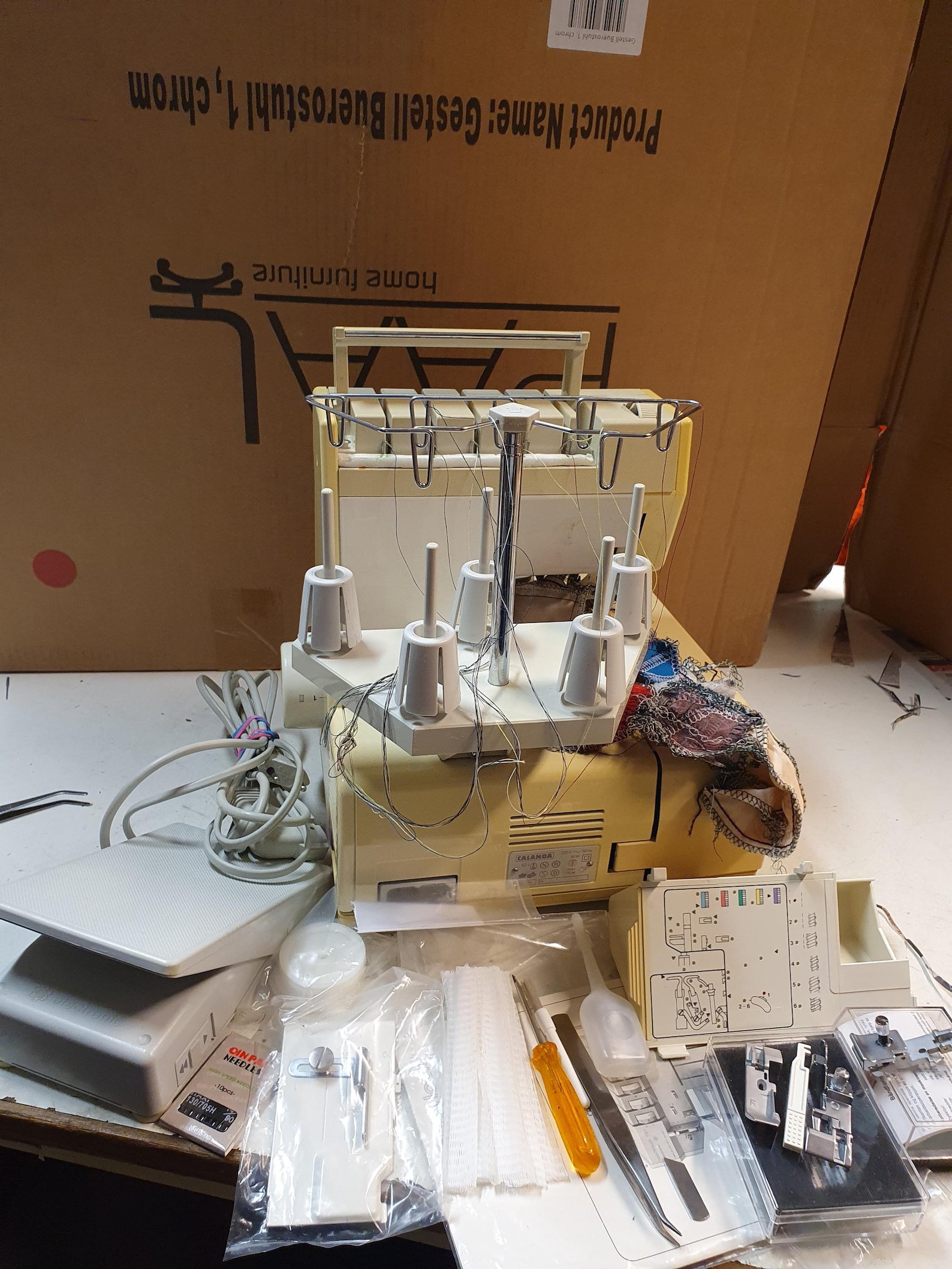 Sewing Machine PFAFF Hobbylock 797 Overlock 3/4/5-thread, Safety ...