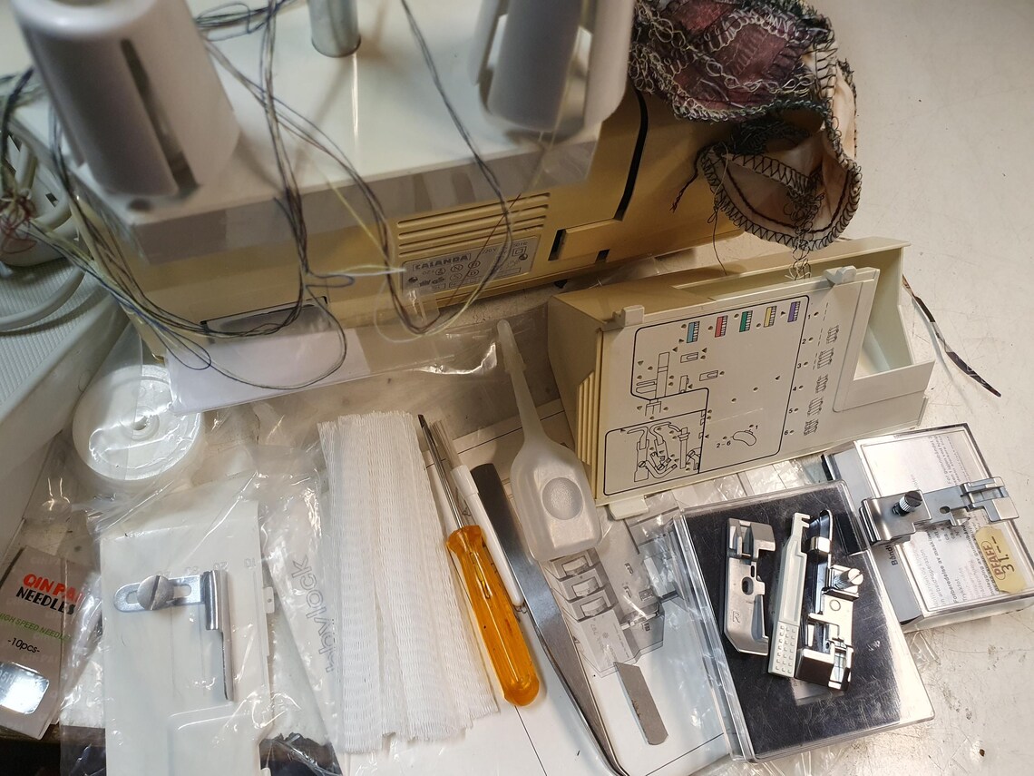 Sewing Machine PFAFF Hobbylock 797 Overlock 3/4/5-thread, Safety ...