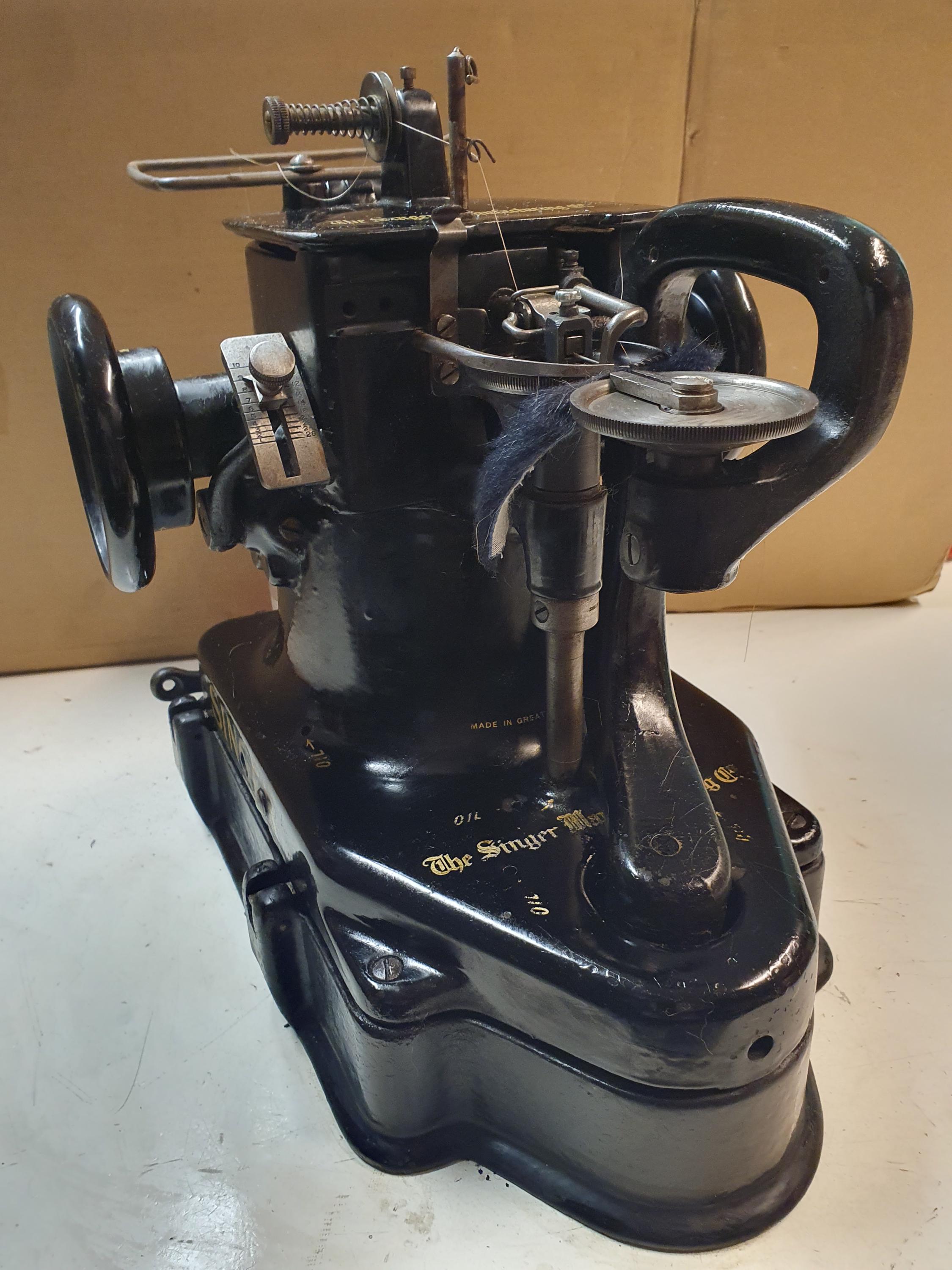1951 Vintage Fur Sewing Machine Furrier Machine Singer 46K49 - Etsy
