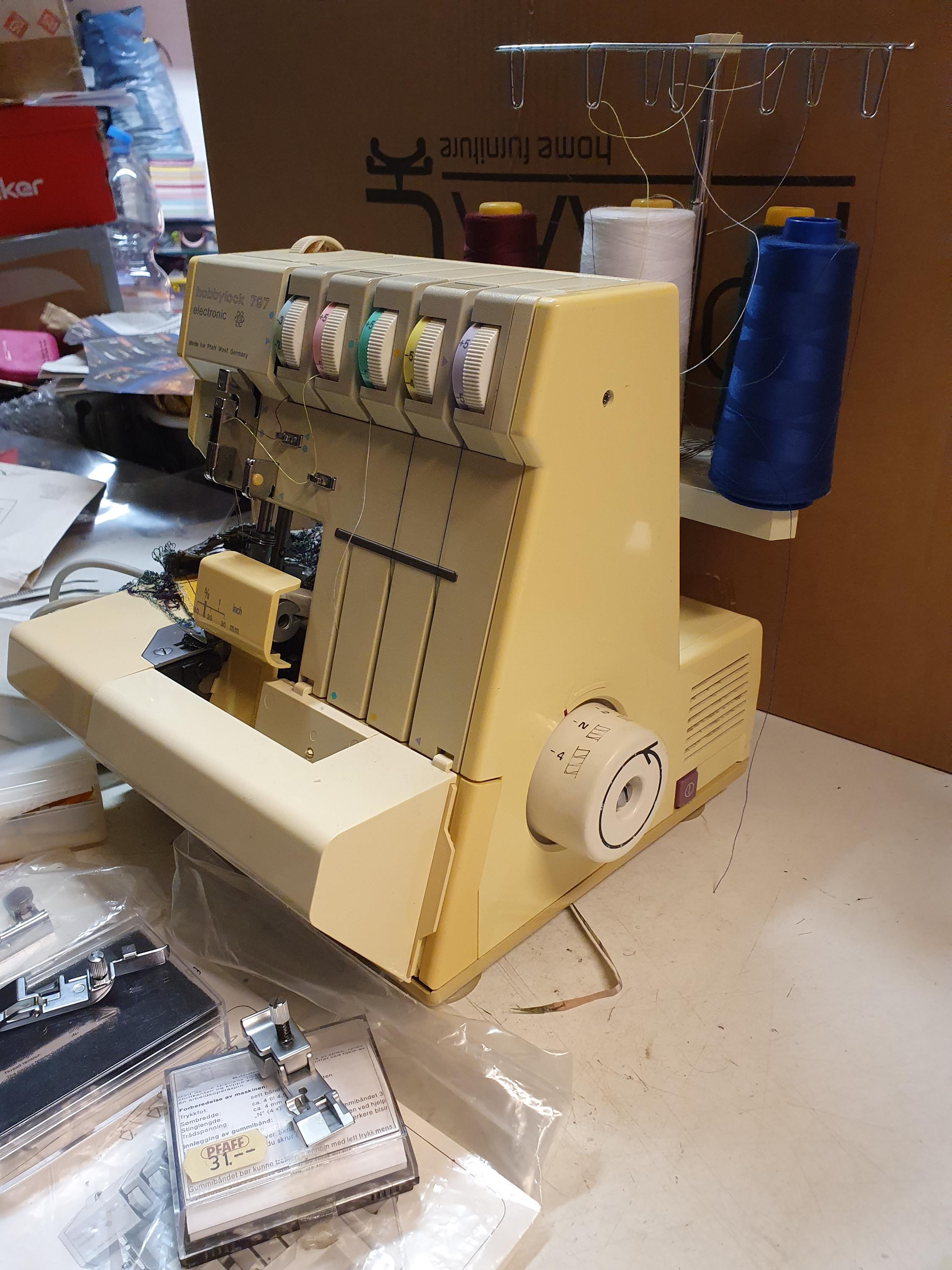 Sewing Machine PFAFF Hobbylock 797 Overlock 3/4/5-thread, Safety ...