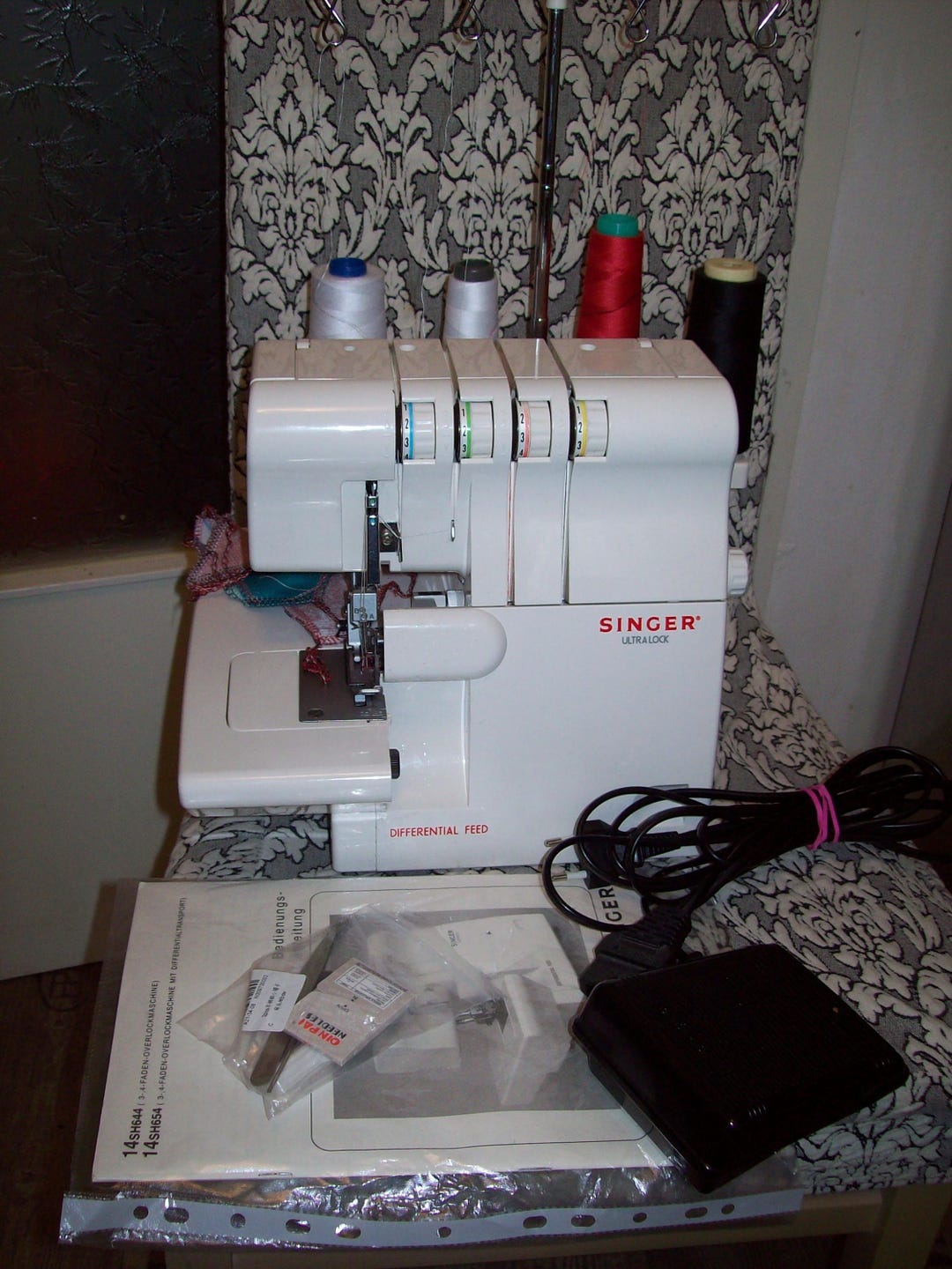 Overlock Singer 14SH654, 3/4 Thread, Differential Feed - Etsy